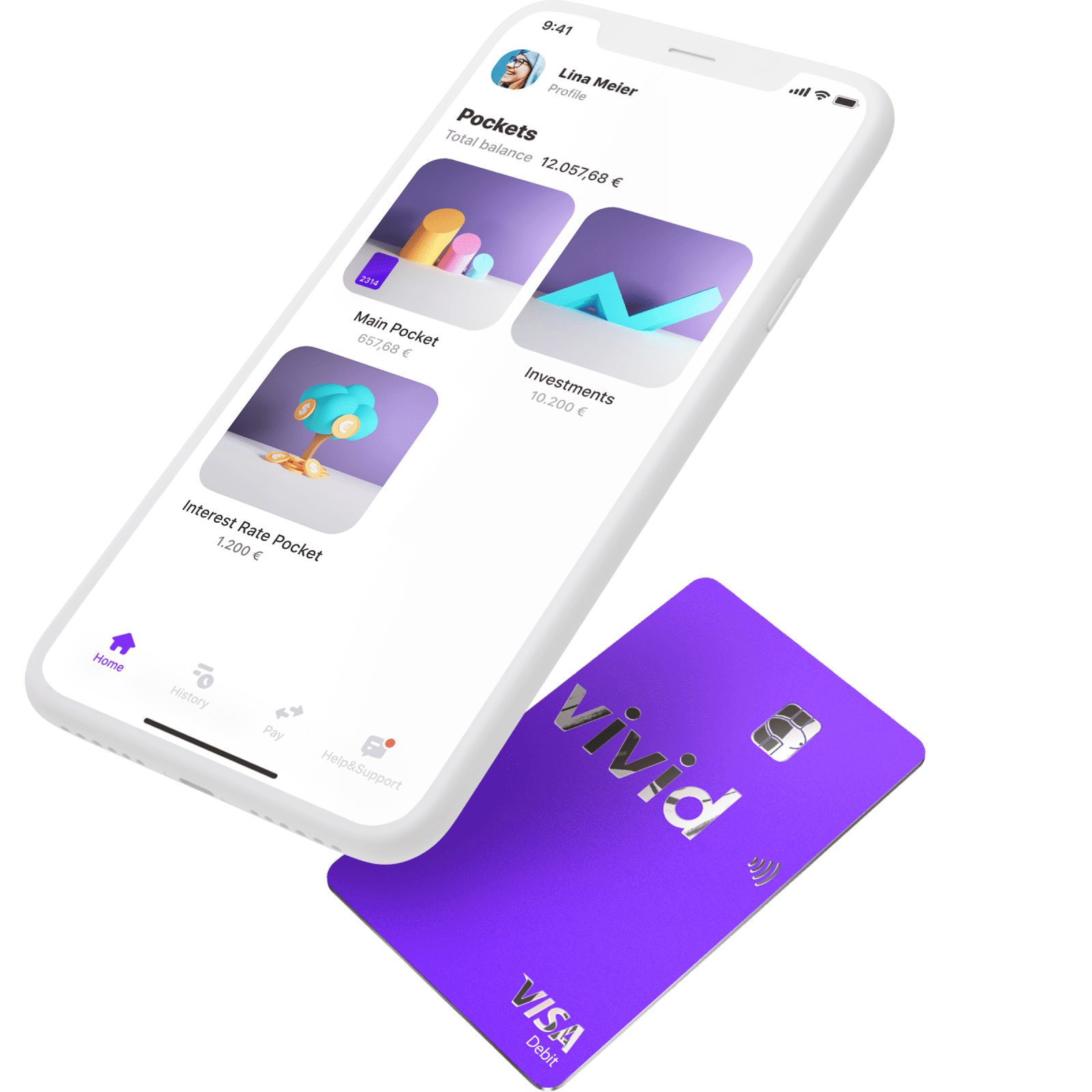 Vivid App - Let Your Money Grow | Vivid Europe