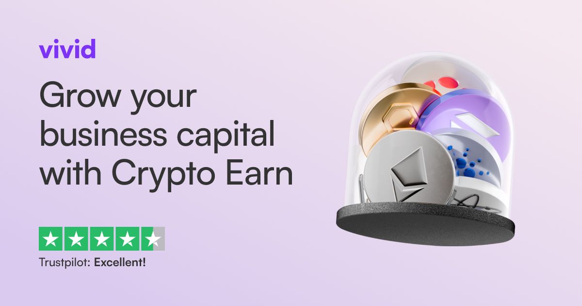 Grow your business capital with Crypto Earn